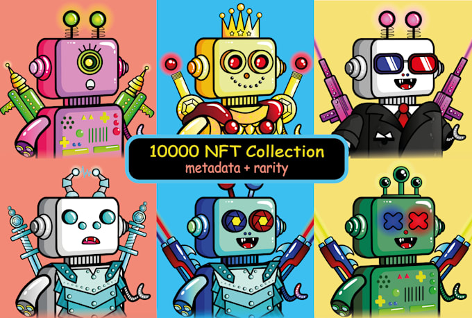 Do doodle nft art , cartoon character , avatar illustartion by Alica ...