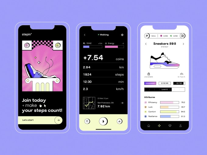 Build move to earn app, walk to earn app, jog to earn app like stepn by ...