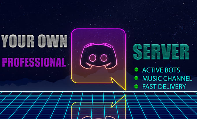 Make your dream discord server by Hidebg | Fiverr