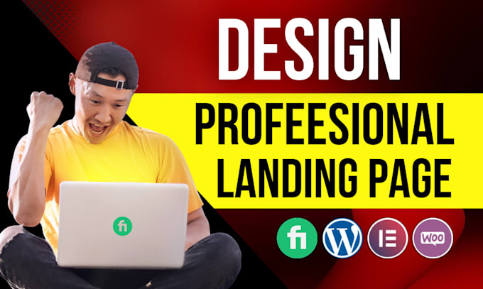 Create responsive landing or squeeze page by elementor pro by Ashab ...