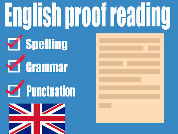 Proof read an english text by Rentiart | Fiverr