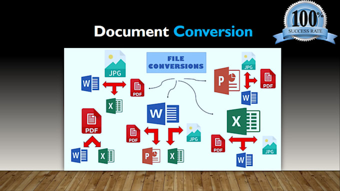 Do any type document conversion for you by Hassnainkhan77 | Fiverr