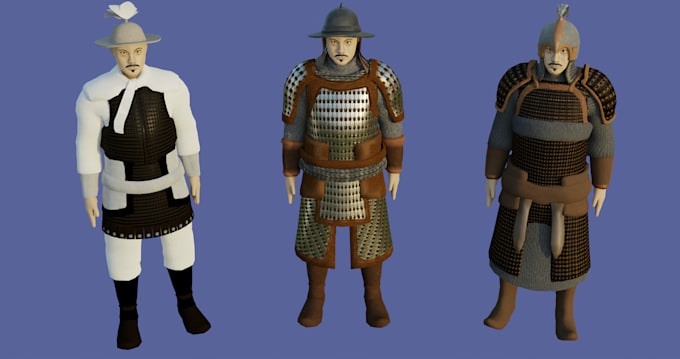 Create 3d model for pdx games eu4 and ck3 by Mradrianpl | Fiverr