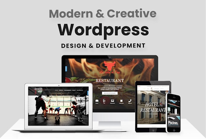 Create responsive word press website design by Imranshaikh00 | Fiverr