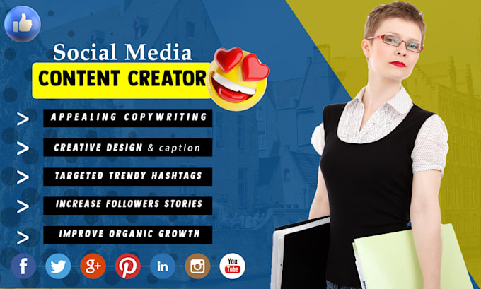 Be your social media manager and content creator by Junaidahmed106b ...