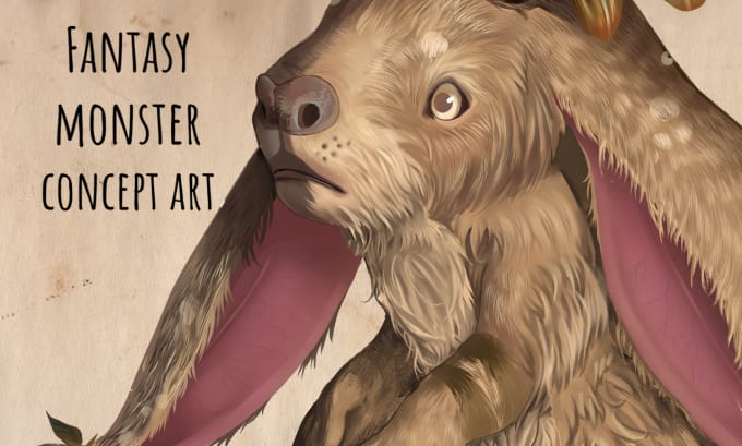 Design a fantasy creature for your rpg game book or movie by ...