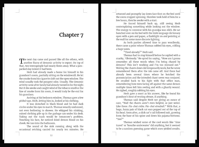 Format your short story for book printing by Purelegendedits | Fiverr