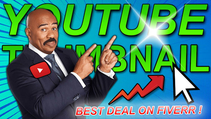 Create youtube thumbnails that capture the algorithm by Squirtfrog | Fiverr
