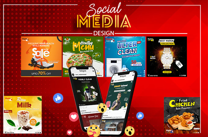 Create awesome social media graphics posts,gif, animation, by ...