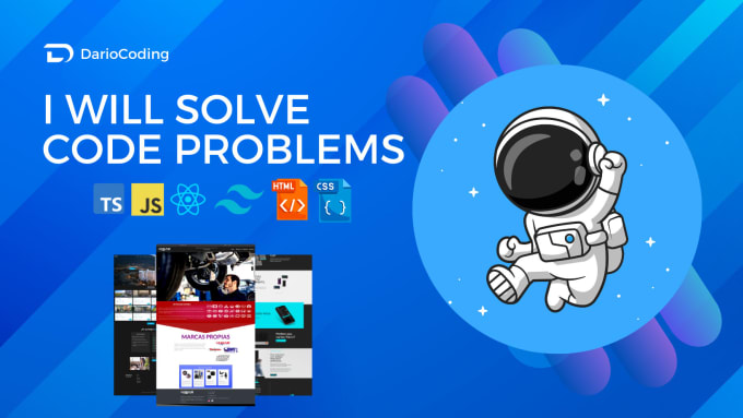 Solve Code Problems In Javascript Typescript Css Html React Nextjs By Holasoydark2 Fiverr