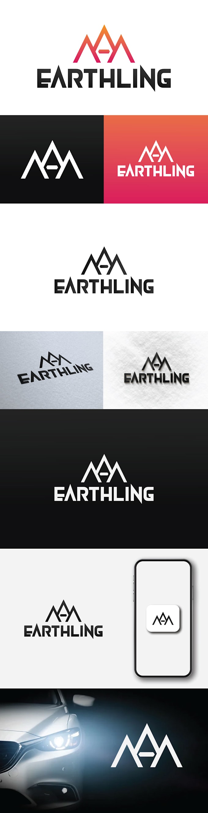 Design 3 modern minimalist flat logo designs by Muhammadahme645 | Fiverr