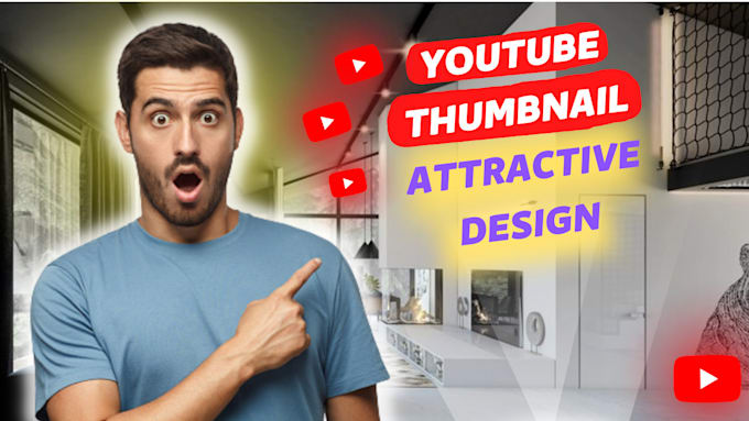 Design attractive youtube thumbnail that get millions of clicks by ...