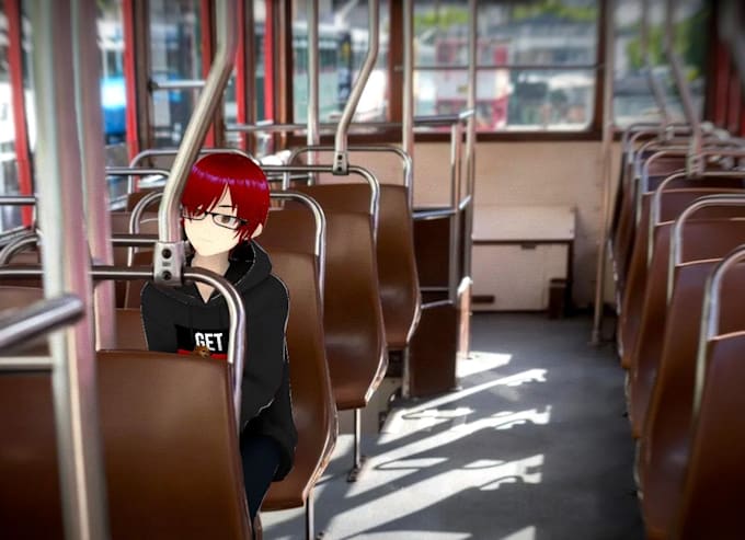 Create photos with pose and props for your vrm vtube avatar by Endlessl ...