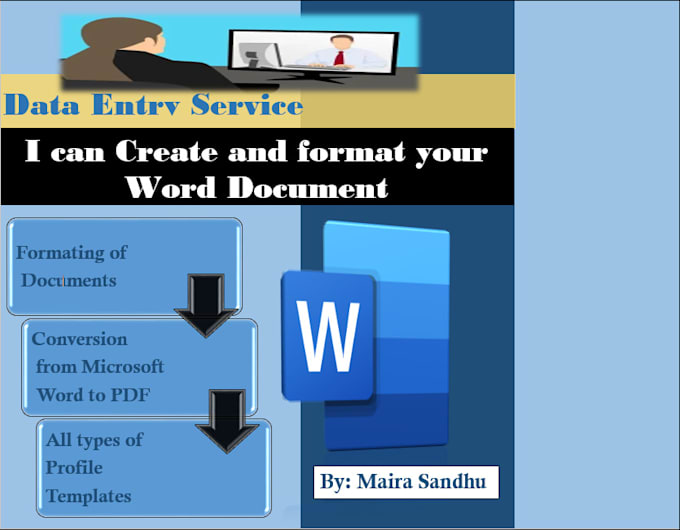 Create and format your ms word document by Maira_sandhu786 | Fiverr