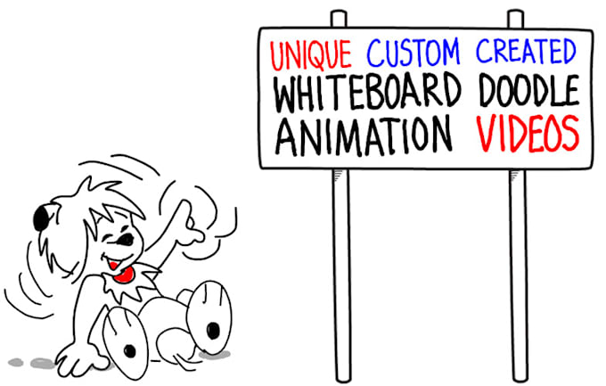 Create a professional whiteboard doodle video by Cartoongal | Fiverr