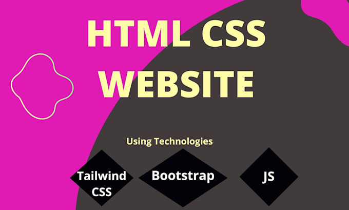 Create responsive website html css javascript or bootstrap website by ...