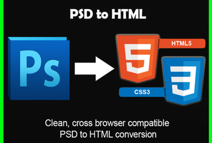 Convert Your Psd To Html5 And Css3 By Ulabwork Fiverr