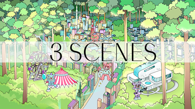 Draw 2d map illustration for you by Catnip119 | Fiverr