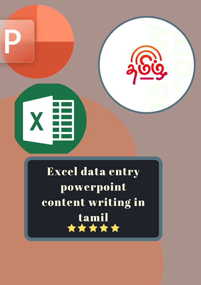 Do excel data entry,powerpoint,content writing by Ajitha3141 | Fiverr