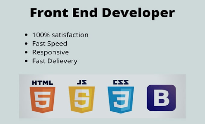 Develop front end responsive website with bootstrap by Tech_coding | Fiverr
