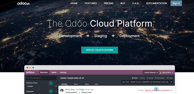 Develop professional and advance erp system and website using odoo by ...