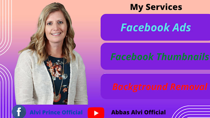 Create thumbnails of youtube, facebook for respected client by ...