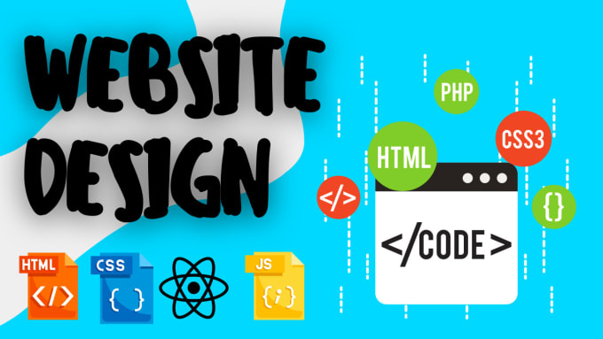 Use Html Css Reactjs To Create High Quality Website Design By Codeinertia Fiverr