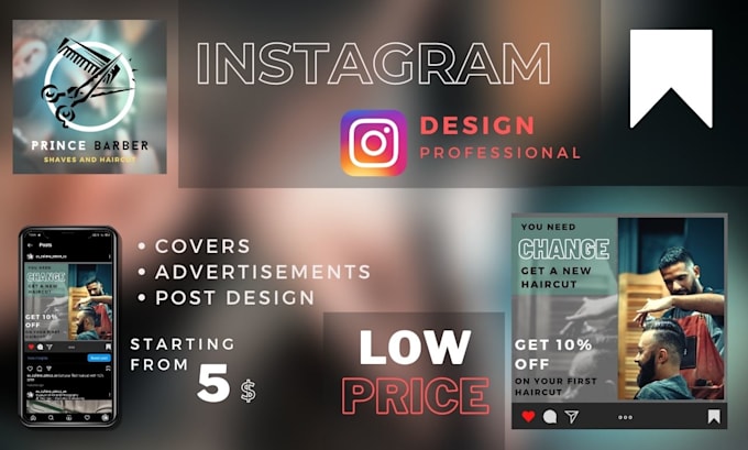 Do instagram post design professionally by Prince_designx | Fiverr