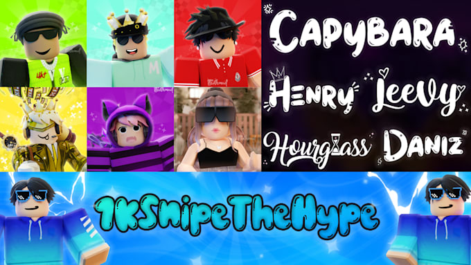 Make your roblox profile picture, banners and watermarks by Itsahmad08 ...