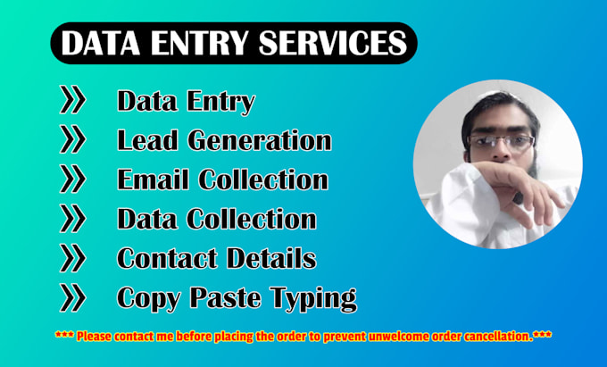 Do data entry lead generation, email collection by Rumidataexpert | Fiverr