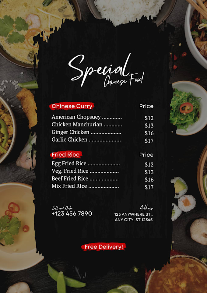 Design creative awesome restaurant menu food menu in 24 hour by Arian43 ...