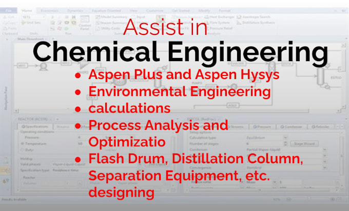 Do chemical engineering calculations and simulation aspen plus projects ...