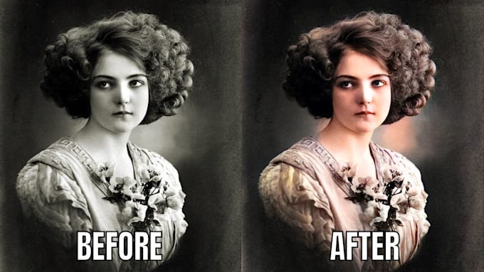 Restore, repair, colorize, fix, and retouch your old photo by Kersyo ...