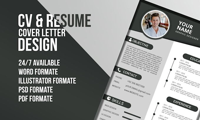 Design and rewrite professional resume, cv and cover letter by ...
