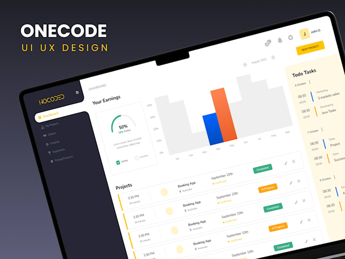 Design web application, dashboard design, web apps ui in figma by ...
