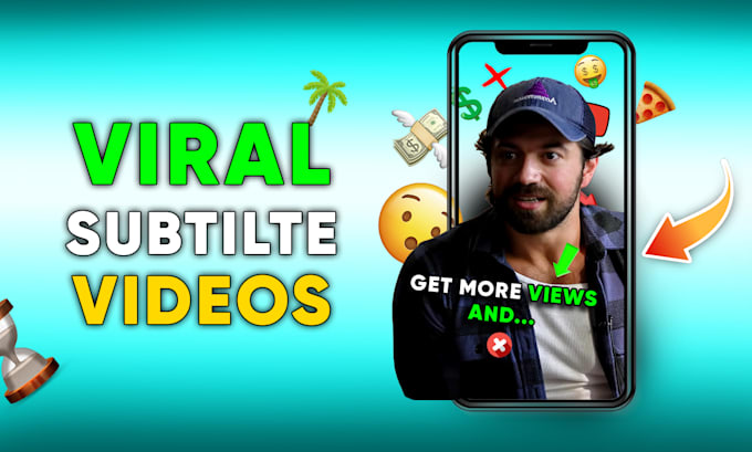 Add colorful animated subtitles to short videos by Sofiavoss | Fiverr