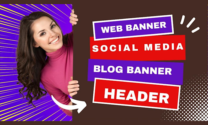 Design blog banner, static banner, product banner in 24 hour by ...