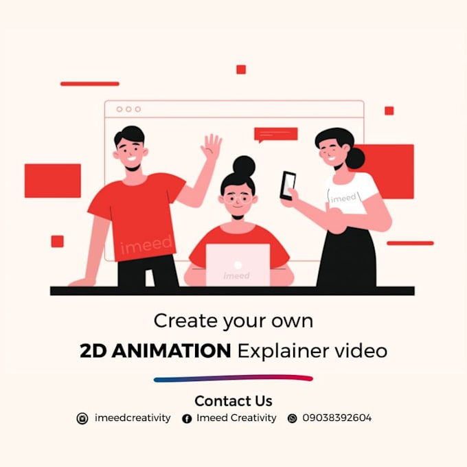 Create an eye catching 2d animation explainer video by Abuhaneephah ...