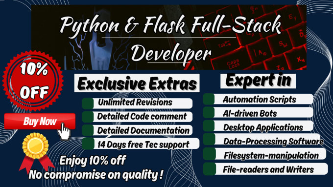 Create Python Script App Project With Gui Tkinter Kivy Imgui By Razaay Fiverr