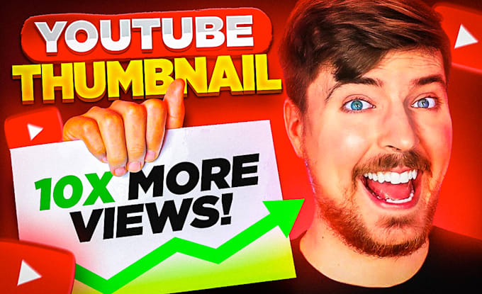 Create an eye catchy youtube thumbnail design in 1 hour by Hmailimaro ...