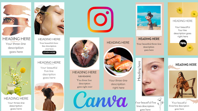Create instagram story template by Ardesign5 | Fiverr