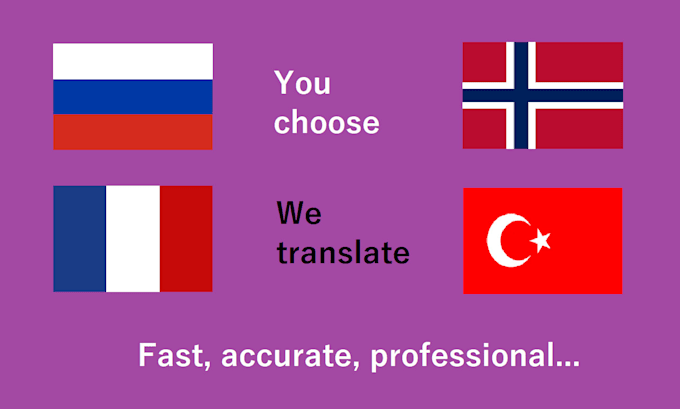 Translate these languages from one to another by Emrekoryurek | Fiverr