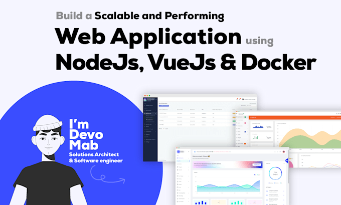 Develop a web application using nodejs and vuejs by Devomab | Fiverr Develop a web application using nodejs and vuejs by Devomab | Fiverr