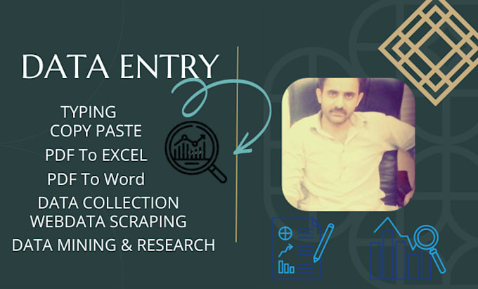 Data entry writing skills by Shanalishauket | Fiverr