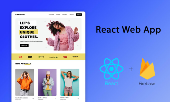 Develop your react web app with firebase by Abdul_wasay_00 | Fiverr Develop your react web app with firebase by Abdul_wasay_00 | Fiverr