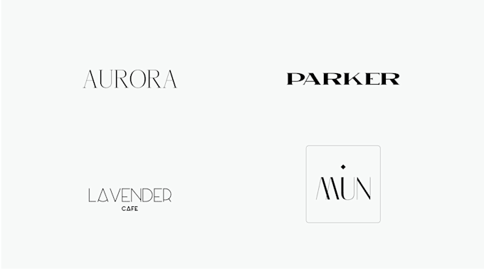 Create wordmark logo, beautiful solution for your business by Alina07_08 | Fiverr