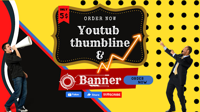 Design best catchy youtube, facebook thumbnail in 3 hours by ...