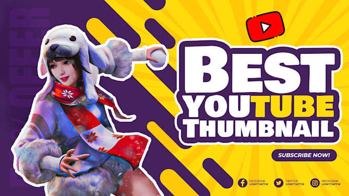 Create all types of thumbnails by Pa1kumar1 | Fiverr