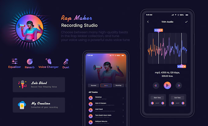 Create mobile app ui design by Rutvik123 | Fiverr