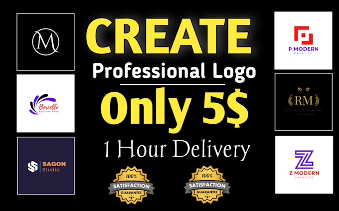 Design unique logo thats premium quality by Rafiislammolla | Fiverr